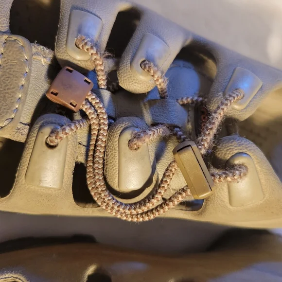 CROCS | Shoes | Crocs Taupe Bite Trailbreak Fisherman Sandal Cinch ...